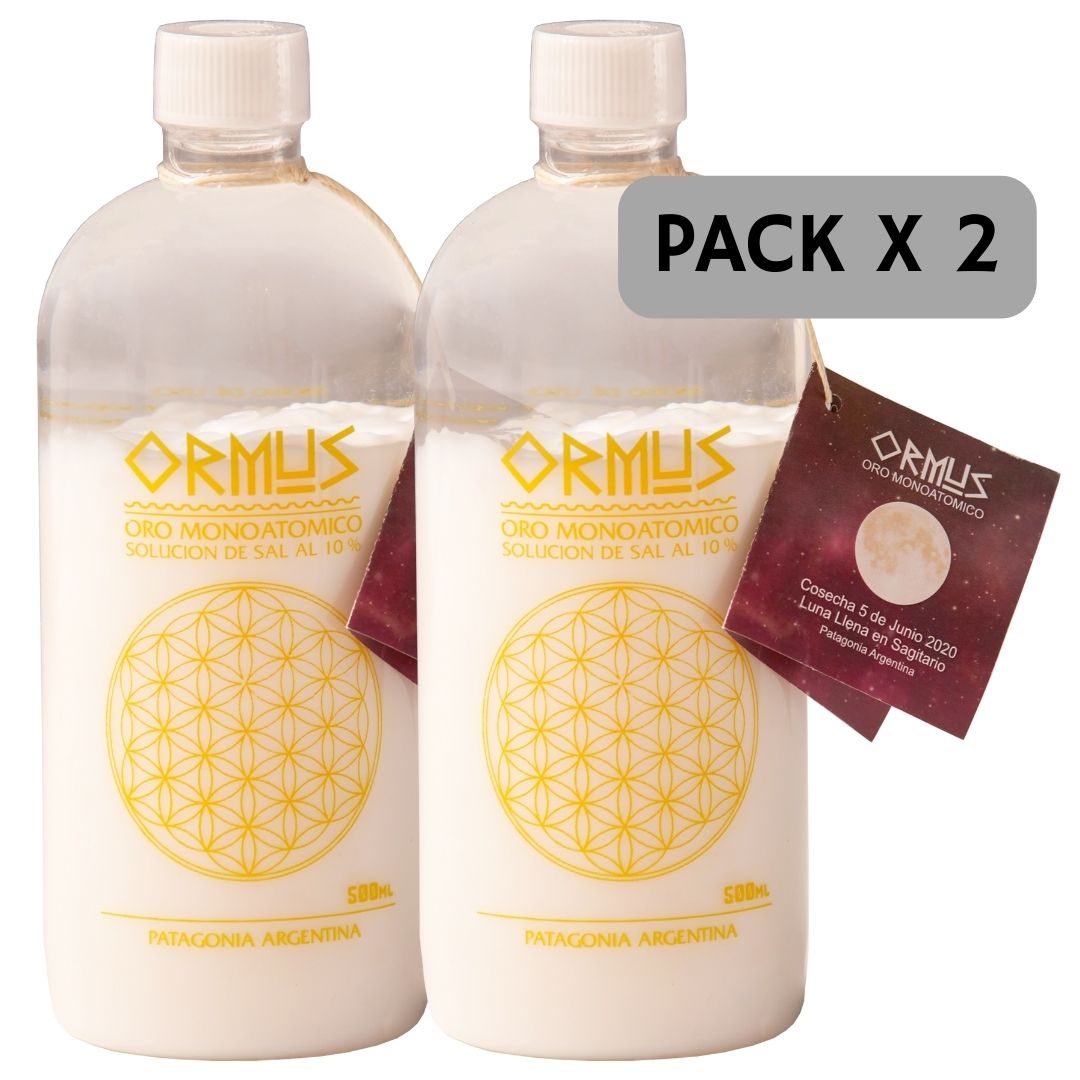ORMUS X 500 ML PACK X 2 - HOLY