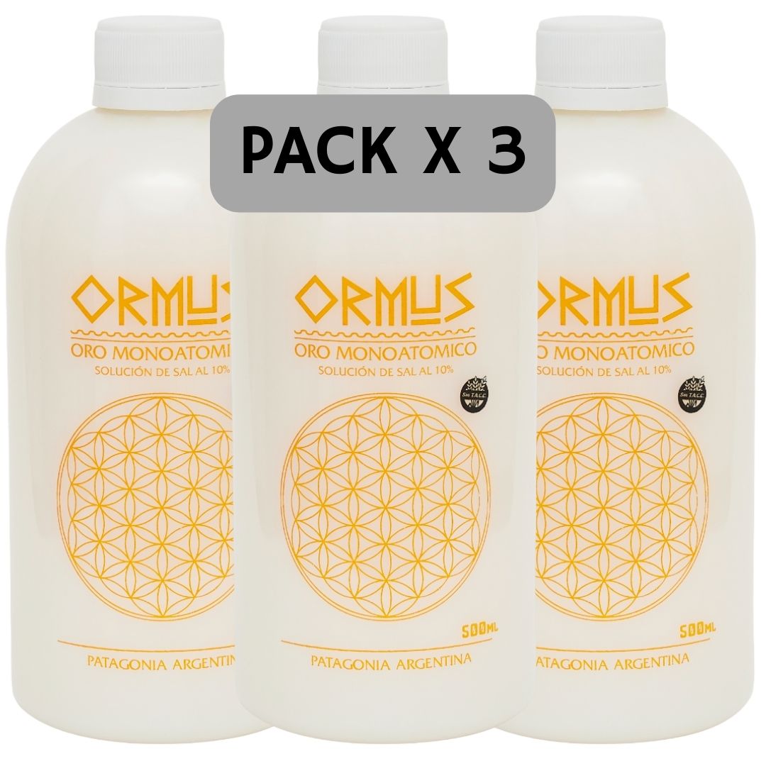 ORMUS X 500 ML PACK X 3 - HOLY